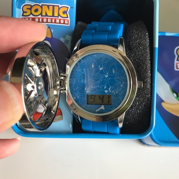 Sega | Accessories | Sega Sonic The Hedgehog Spinner Watch | Poshmark